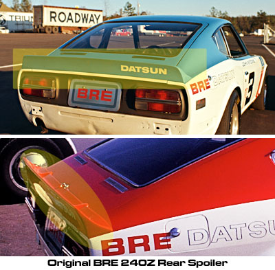 BRE: The "Original" BRE 240Z Rear Spoiler